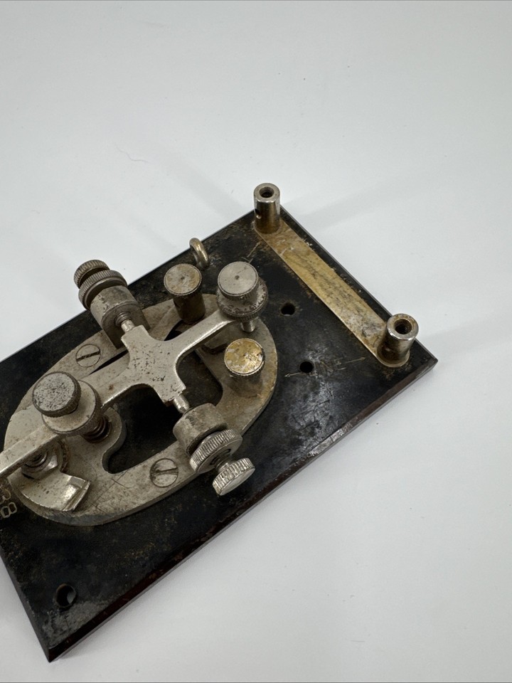 Vintage Brass J-38 Military Telegraph Key Morse Code WWII | eBay