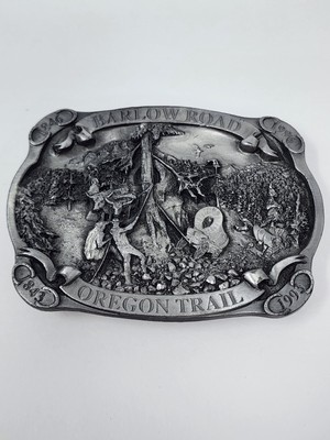 Barlow Road Oregon Trail Belt Buckle 1996 Limited Edition Covered ...