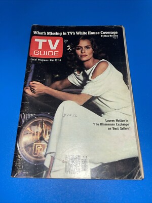 TV Guide Laura Hutton March 12 1977 Edition: Chicago Metro A | eBay