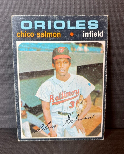 1971 TOPPS # 249 CHICO SALMON BALTIMORE ORIOLES | eBay