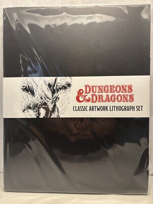 Dungeons & Dragons Classic Artwork Lithograph Set - Limited to 1,974 ...