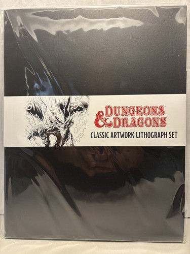 Dungeons & Dragons Classic Artwork Lithograph Set - Limited to 1,974 ...