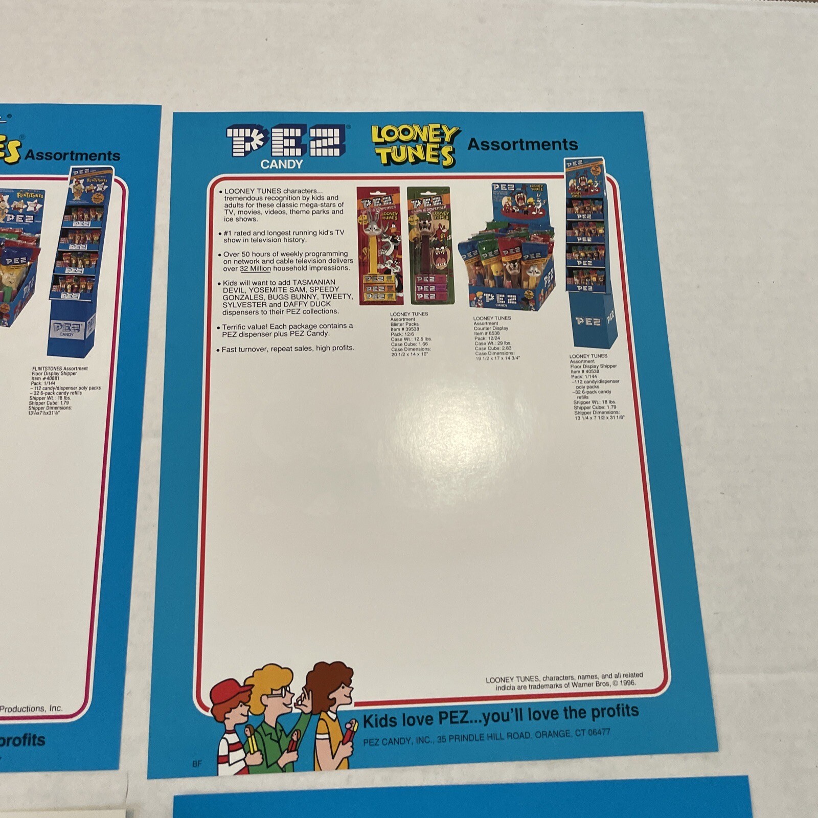 Lot Of 4 Vintage Pez Posters Original Sales Distributor Items | eBay