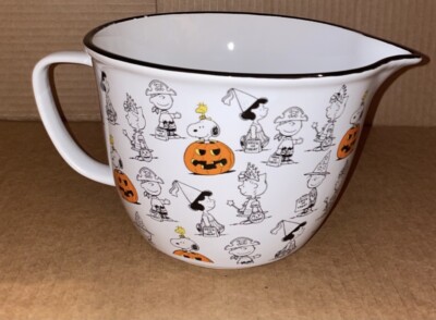PEANUTS SNOOPY HALLOWEEN CERAMIC Mixing Bowl NEW | eBay