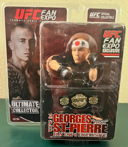 Round 5 UFC Georges St Pierre GSP Limited Expo Release Action Figure | eBay
