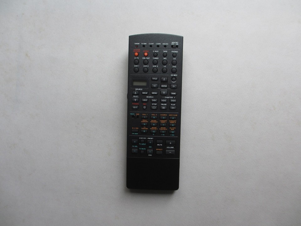 Remote Control For Yamaha RAV223 RAV228 DSP-AX2400 A/V AV RECEIVER ...