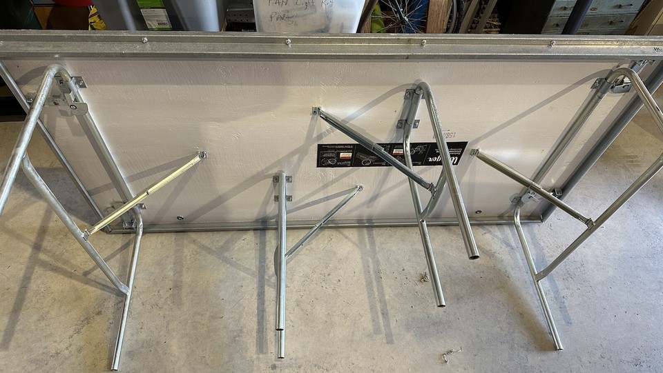 72 x 36 x 24”Tall Wenger Portable Platform Risers Stage Decks Rectangle ...