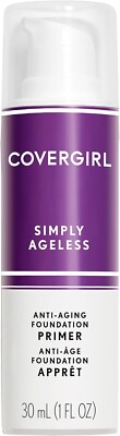 Covergirl Simply Ageless Anti Aging Primer #100 Consealer Foundation 3 ...