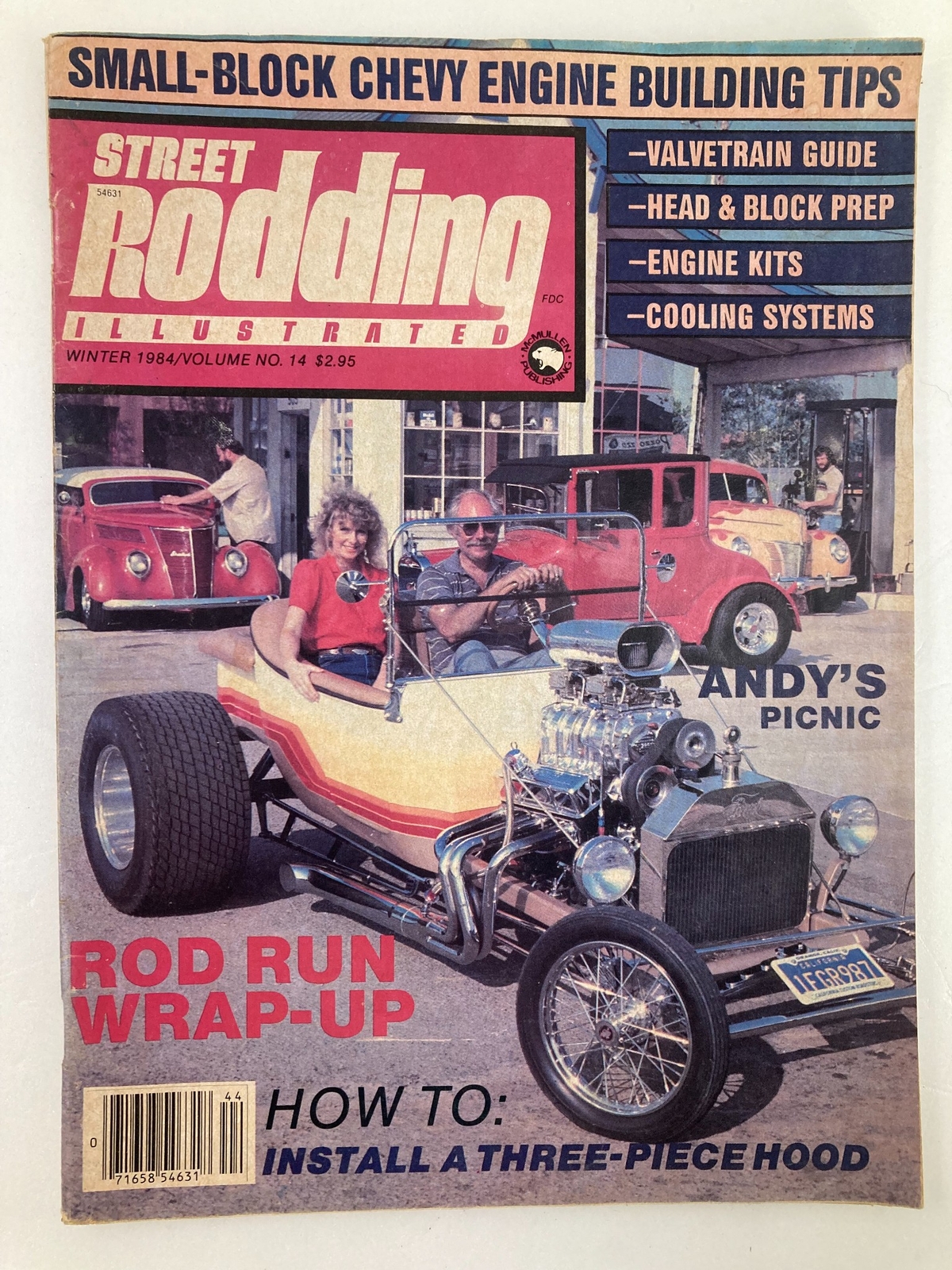 VTG Street Rodding Illustrated Magazine Winter 1984 Vol 14 Rod Run Wrap ...