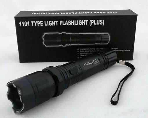 Electro Shocker Self-defense Electric Shock LED Flashlight Tourch ...