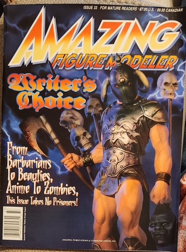 # 33 AMAZING FIGURE MODELER model magazine GIANTS DECIMATOR Reduced ...