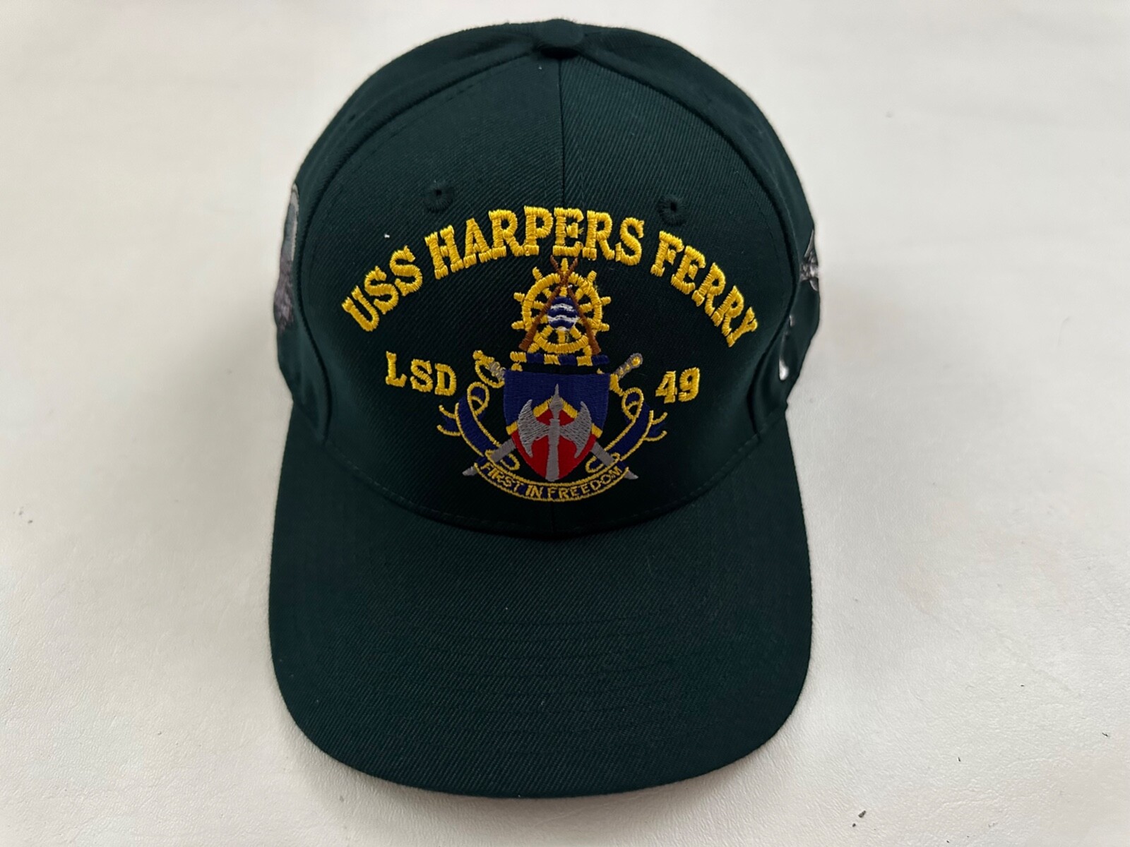 USS HARPERS FERRY LSD 49 CSTT The Corps US Dark Green Baseball Cap One ...