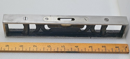 Vintage 9" Starrett № 132 Cast Iron Double Plumb Level (INV R092) | eBay