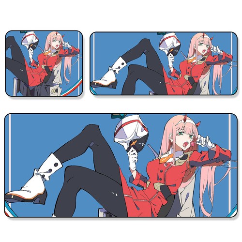 Darling in the FranXX Zero Two Mouse Pad Profession PC Large Mats ...