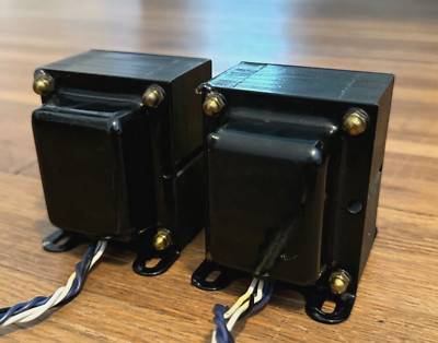 SJS Electroacoustics MT 108 Filament Transformers. 300B Single Ended ...