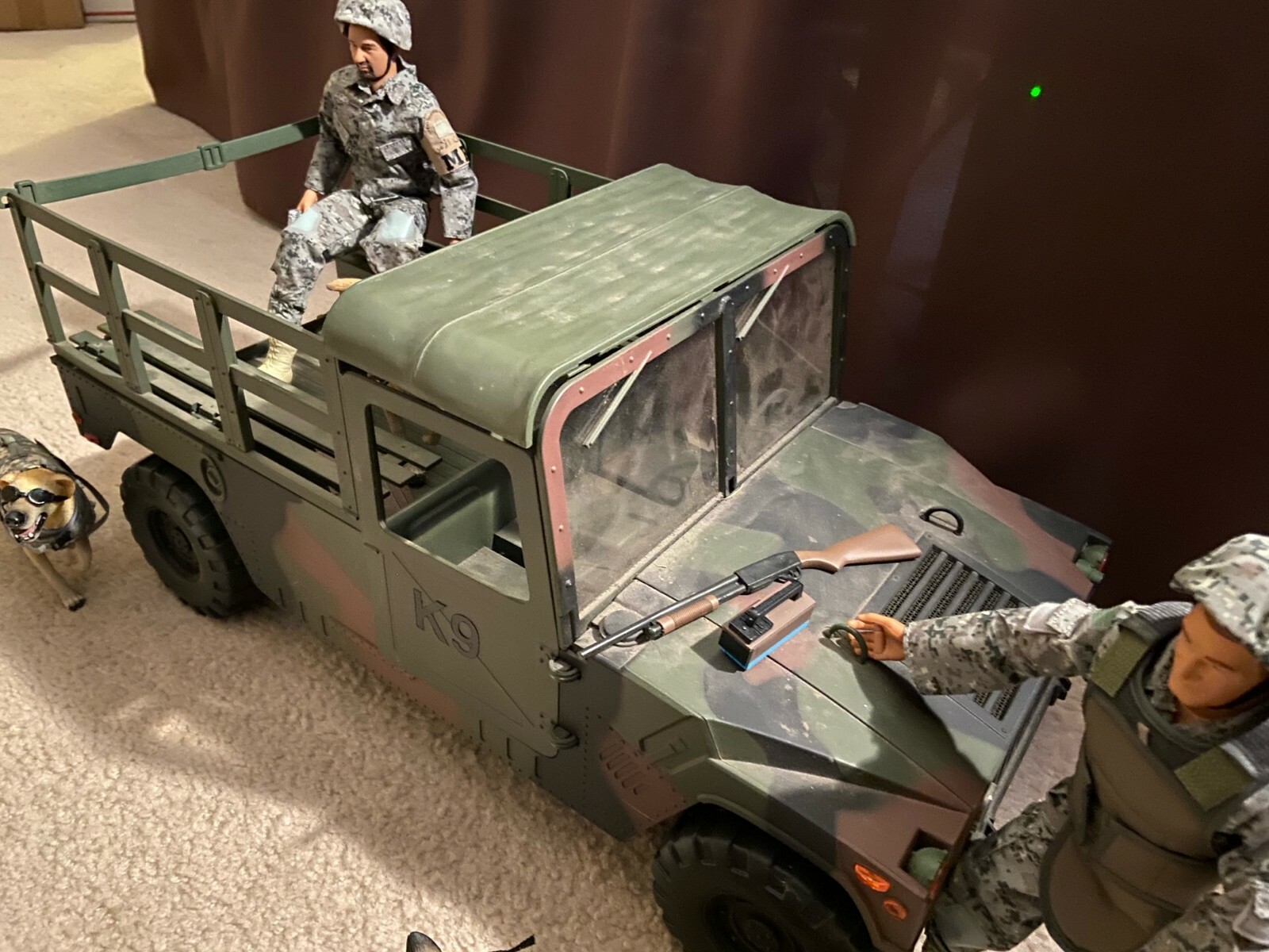 GI Joe Ultimate Soldier M998 CARGO/TROOP CARRIER 12" 1/6 Scale - K9 ...