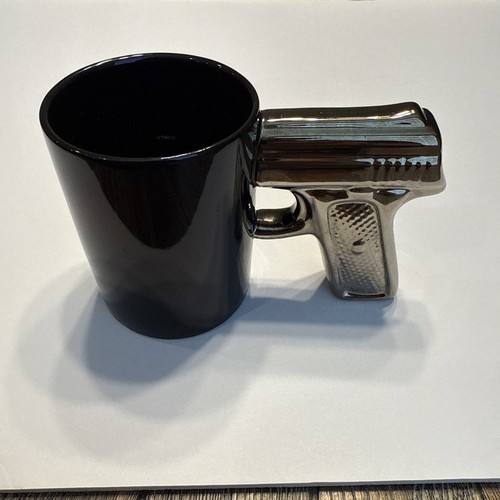 Start Your Day Like a Boss – 12oz Gold Gun Handle Coffee Mug – Bold ...