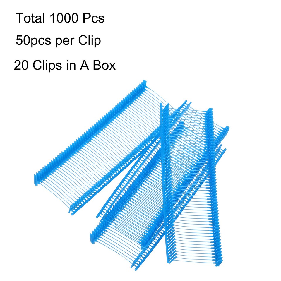 1000pcs 25mm Tagging Fasteners Clothing Tag Barbs Attachments Price Tag ...