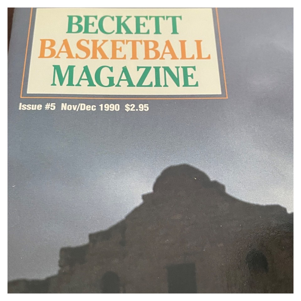 Beckett Basketball Magazine Issue #5 Nov Dec 1990 David Robinson Cover ...