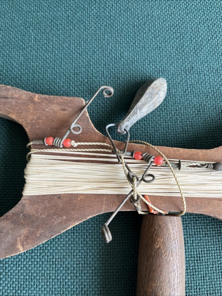 Vintage Handmade Hand FISHING Line Winder | eBay