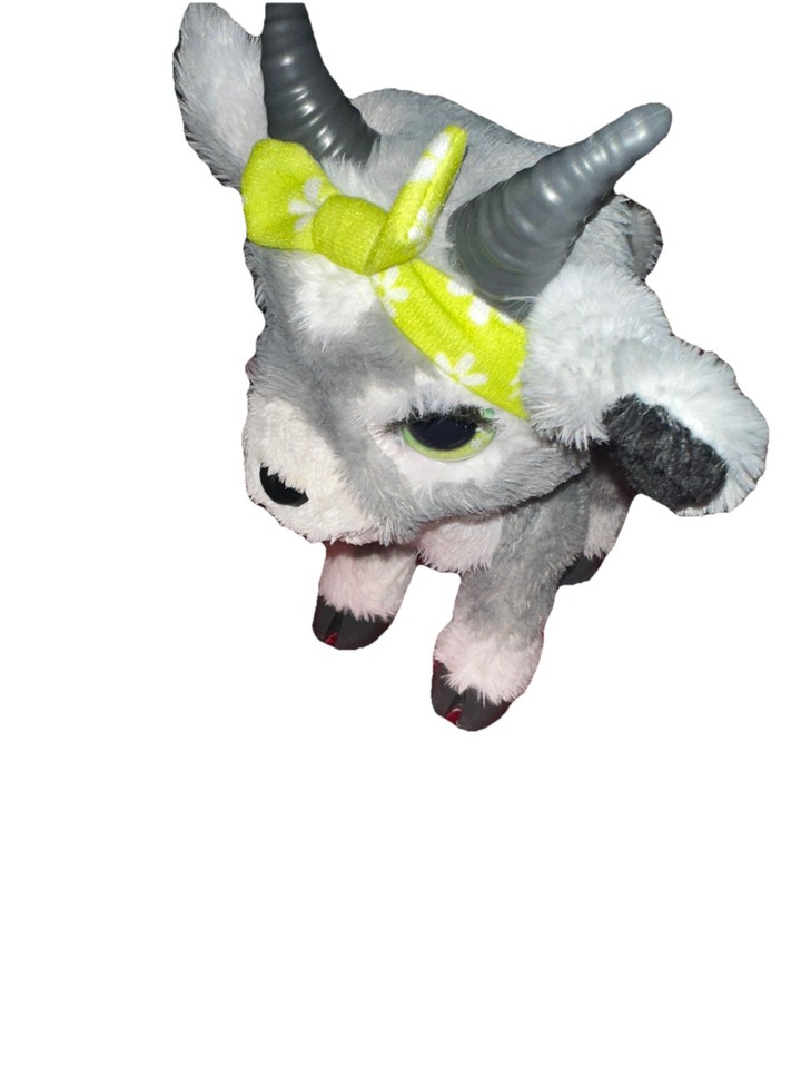 FurReal Daisy The Yoga Goat Working Interactive Realistic Plush Toy 11 ...