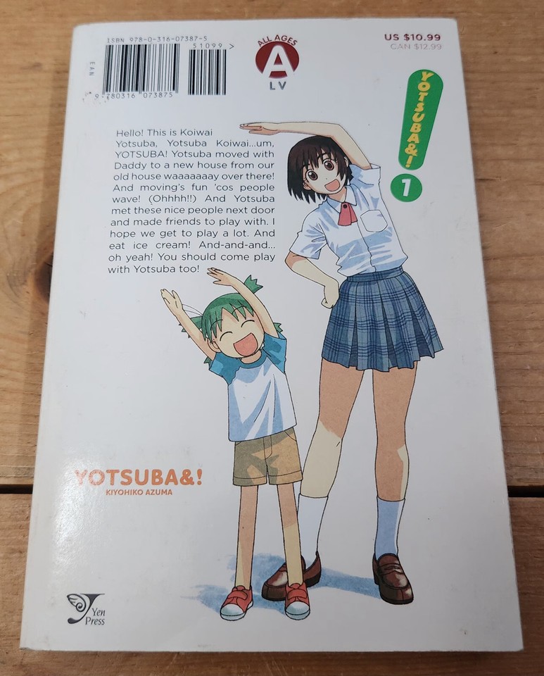 Yotsuba Volume 1 Kiyohiko Azuma 2009 Manga Graphic Novel | eBay