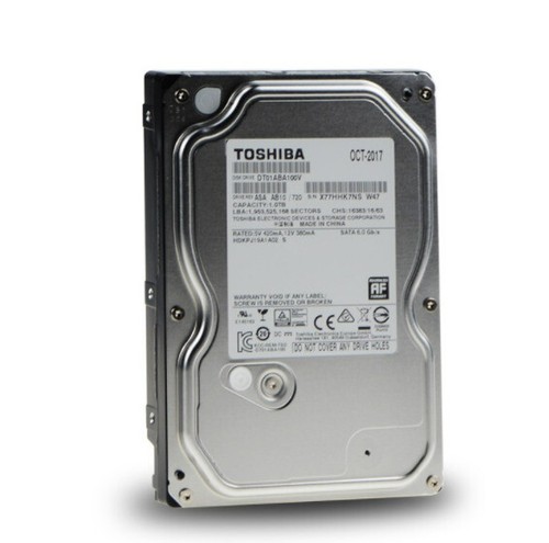 Toshiba DT01ABA100V 1T desktop monitor DVR recorder hard drive 5400RPM ...