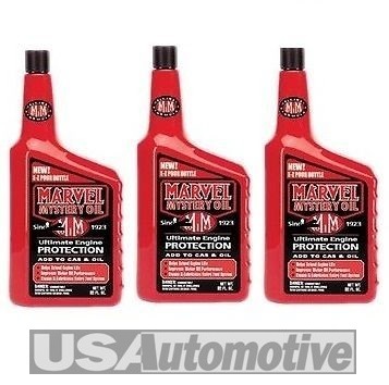 X3 Marvel Mystery Oil Fuel Additive Engine Hydraulic Lifter and Valve ...