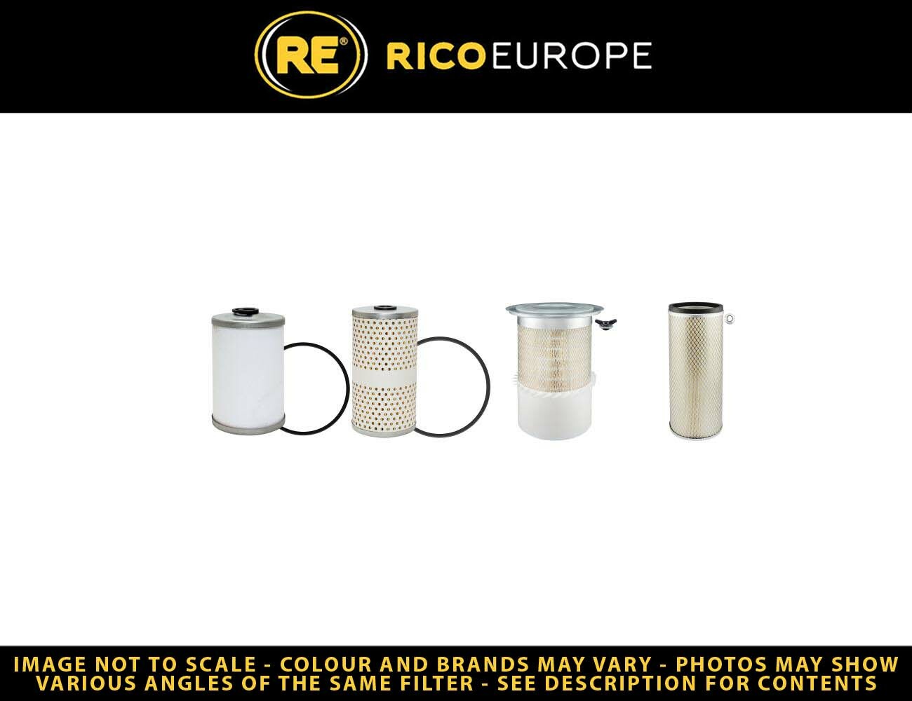 Filter Service Kit Fits DOOSAN DH450 Air Oil Fuel w/Daewoo D2848T Eng ...