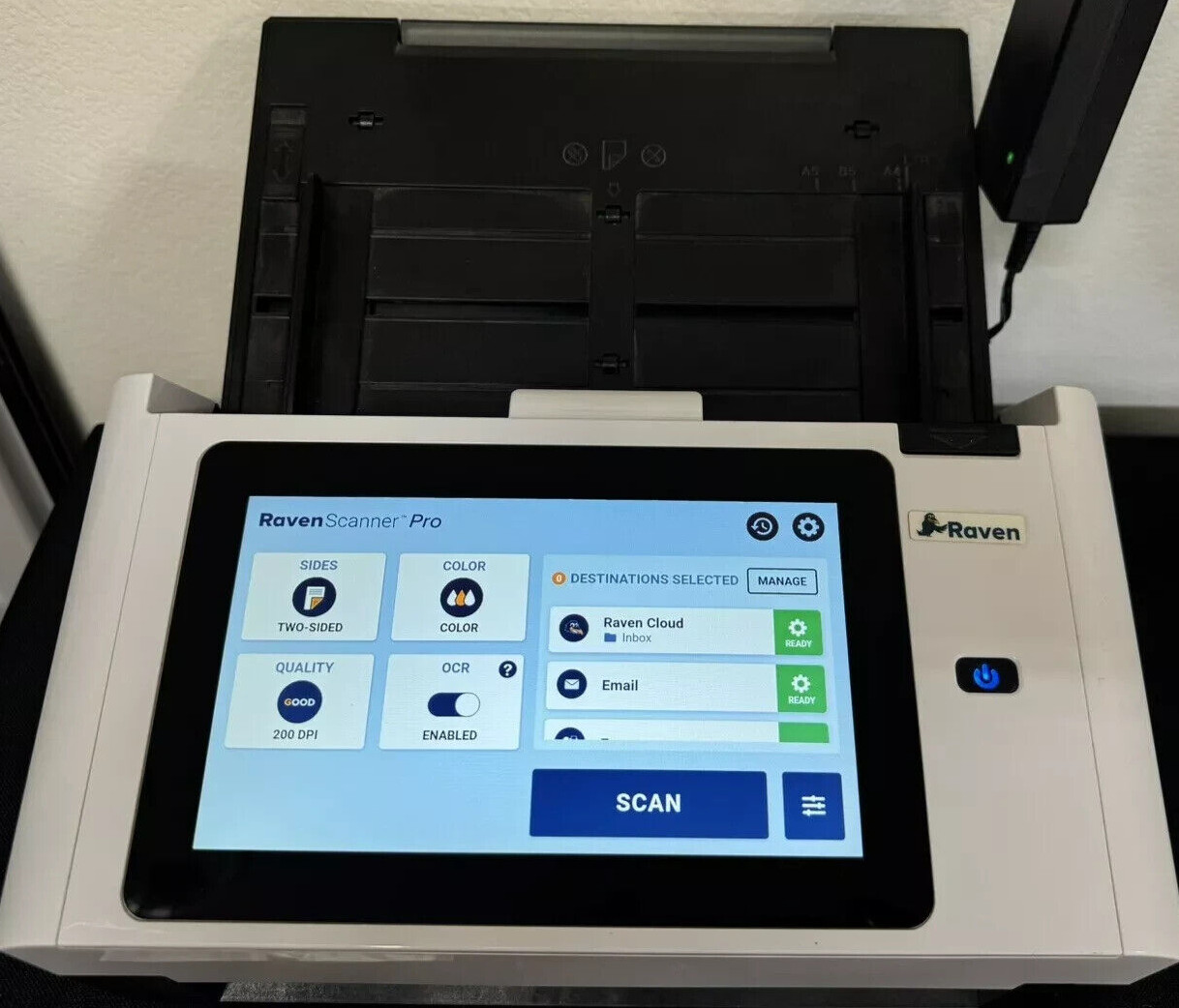 Raven Pro Document Scanner Huge Touchscreen | Grelly USA