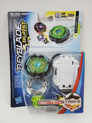 Beyblade Burst Turbo SwitchStrike - Caynox C3 - D53/TD09 Starter Pack ...