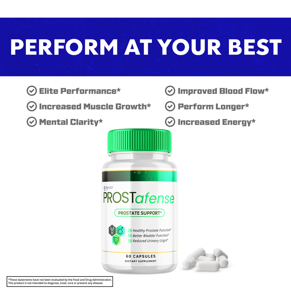 Prostafense Advanced Prostate Support Natural Bladder Health Formula ...