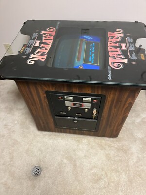 Budweiser TAPPER Arcade Machine Cocktail Video game used. Works Only ...