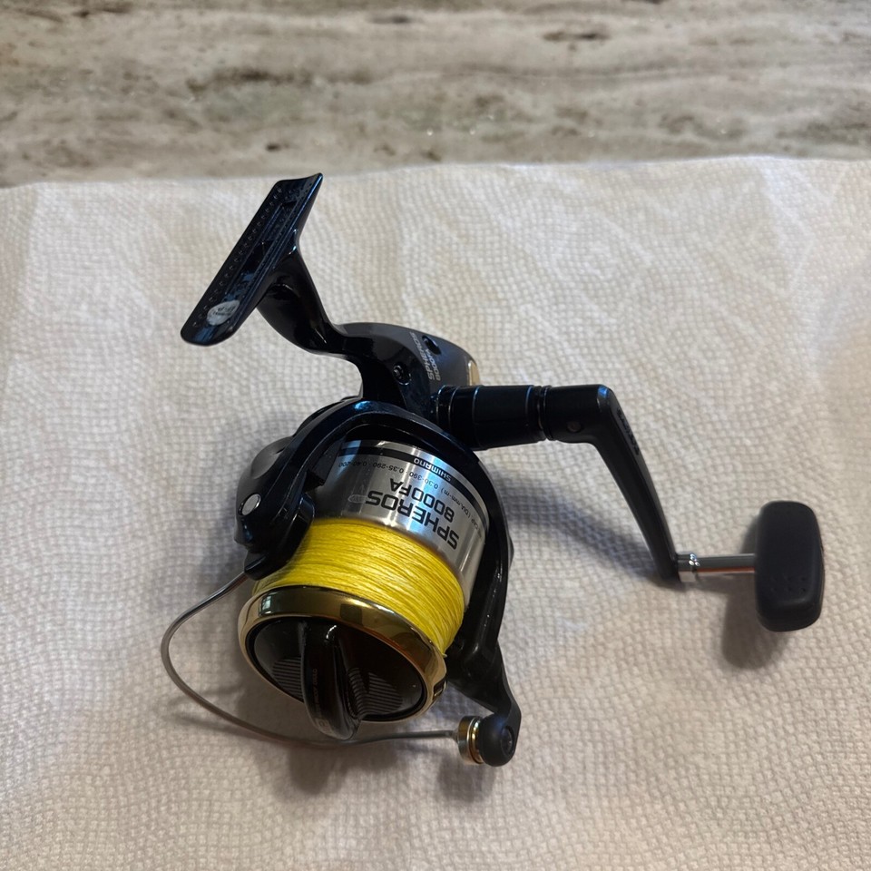 Shimano Spheros 8000FA Spinning 8000 FA Fishing Reel | eBay