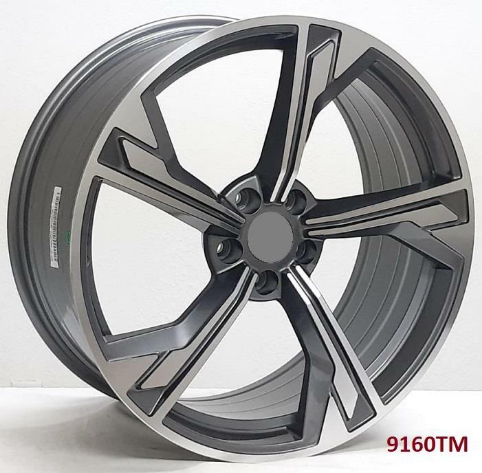 20'' wheels for AUDI A8, A8L 2005 & UP 5x112 20x9 | eBay