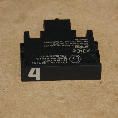Emerson DELTAV DCS KL4201X1-BA1 CHARM BASEPLATE TERMINALS ADDRESS ...