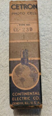 Cetron Photo Cell Vacuum Tube CE-23-D | eBay