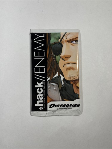 .hack Dot Hack ENEMY Distortion Booster Pack NEW Dot Trading Card Game ...