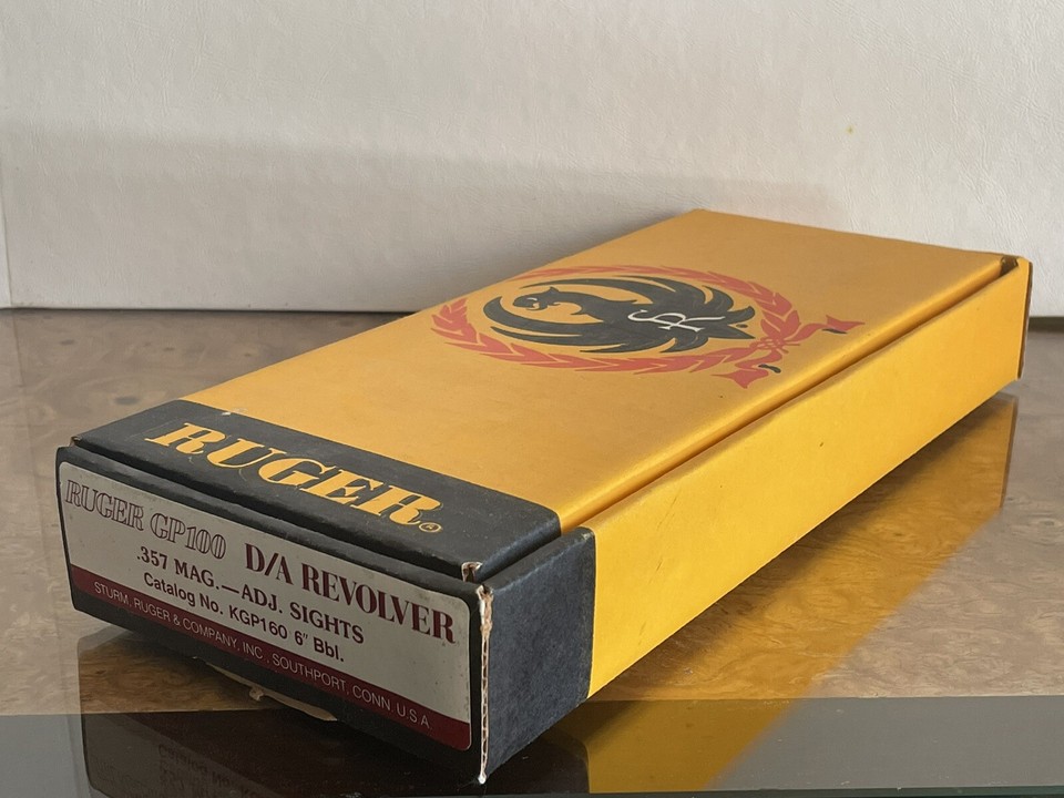 1980s Ruger 357 Magnum Genuine Factory Original Revolver Box ...