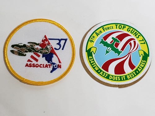 A-37 Association Patch AFRES 434th TFW 9th Air Force Top Guns 77 ...