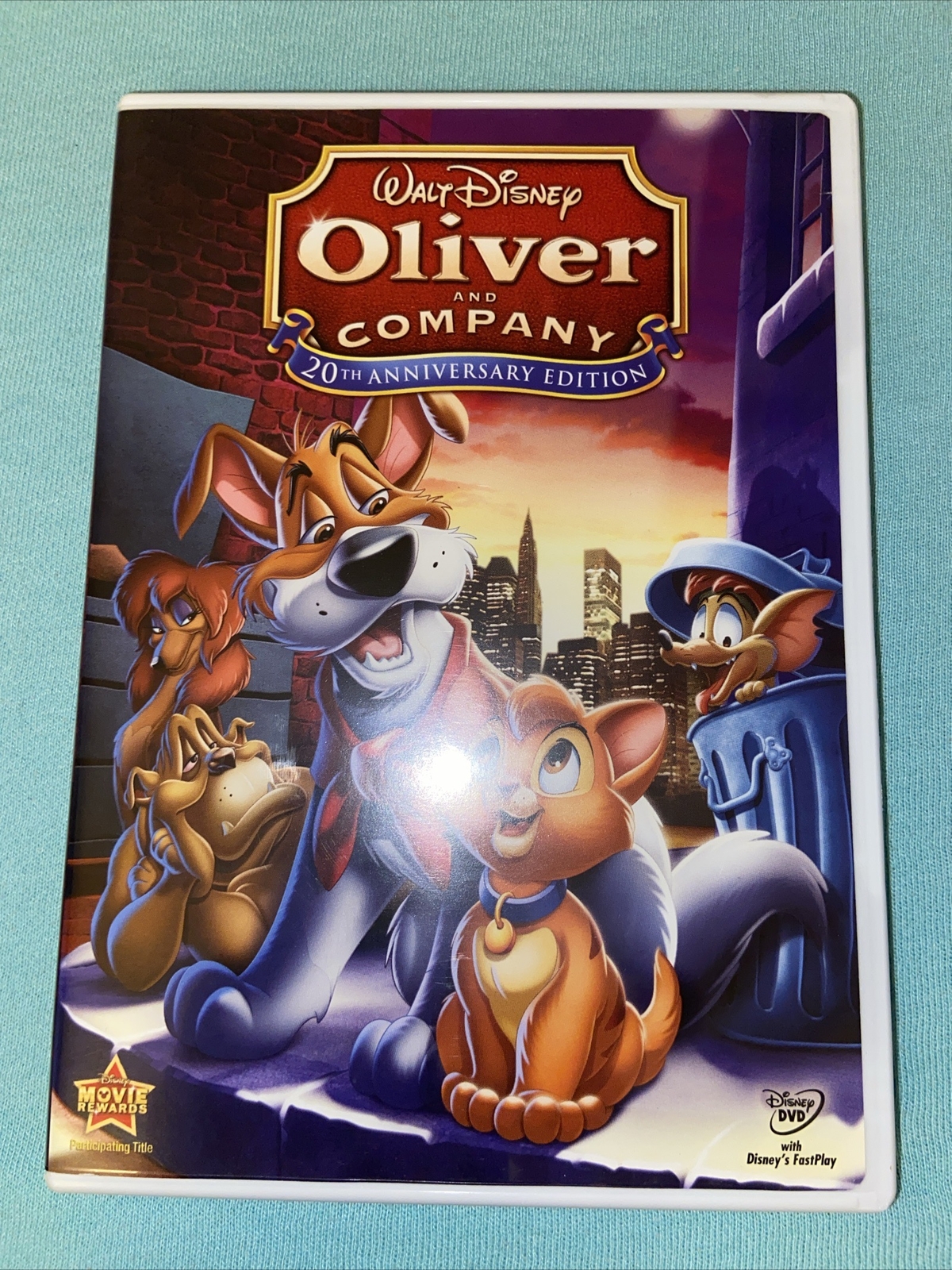 Oliver and Company (20th Anniversary Edition DVD Like New Walt Disney ...