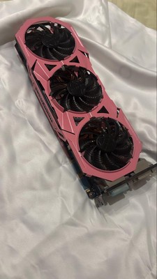 Pink Gtx 970 Graphics Card Custom Painted High Performance Gaming Gpu ...