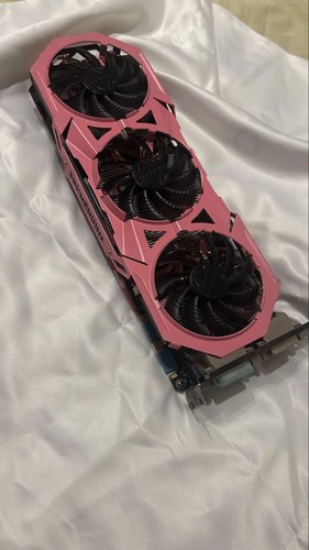 Pink Gtx 970 Graphics Card Custom Painted High Performance Gaming Gpu ...