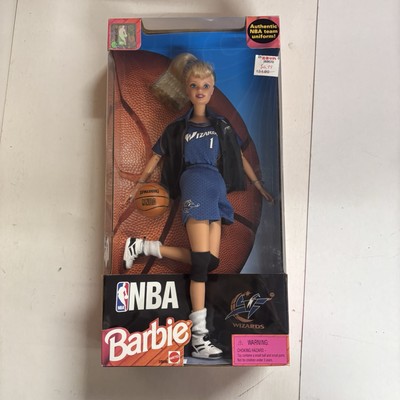 Vintage Barbie NBA Washington Wizards 1998 Barbie Doll New In Box ...