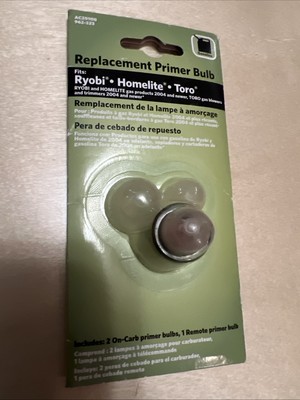 PRIMER REPLACEMENT BULBS UNIVERSAL Fits: Ryobi, Homelite & Toro Gas ...