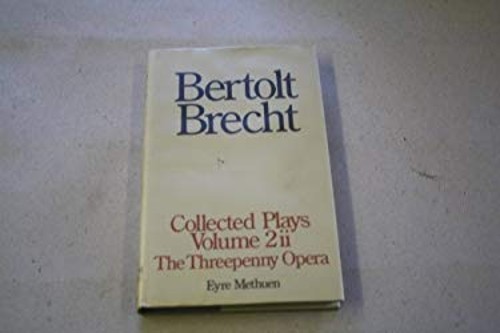 Collecté Plays Livre de Poche Bertolt. Brecht 9780413390202 | eBay