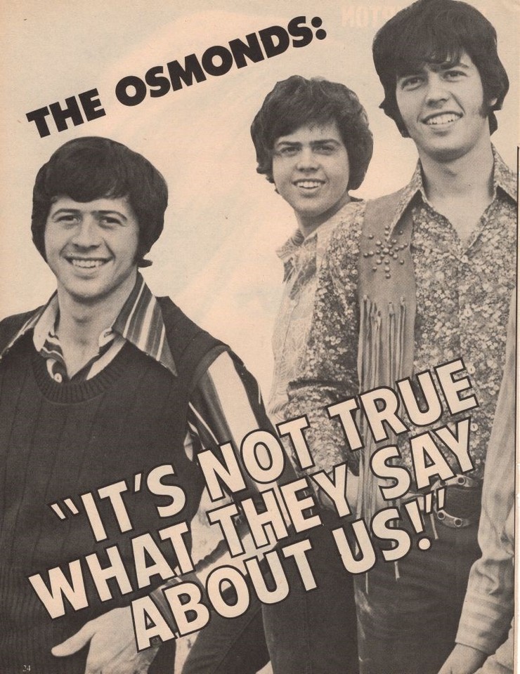 Peggy Lipton pinup Wayne Merrill Alan Osmond young picture clipping ...