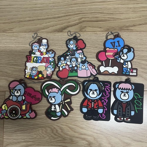 BIGBANG KRUNK RUBBER KEYCHAIN SET OF 7 | eBay