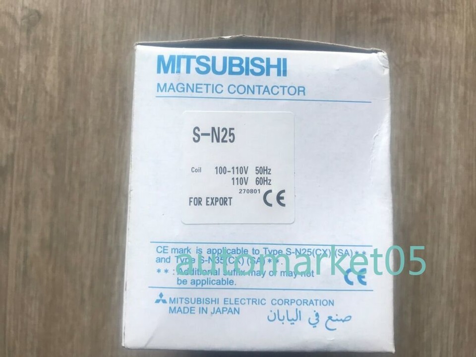 1PC New Mitsubishi S-N25 SN25 AC110V Magnetic Contactor In Box | eBay