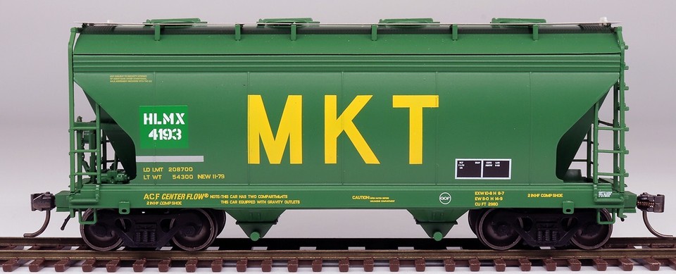 Intermountain 2-bay covered hopper HLMX Leasing former MKT NEW! | eBay